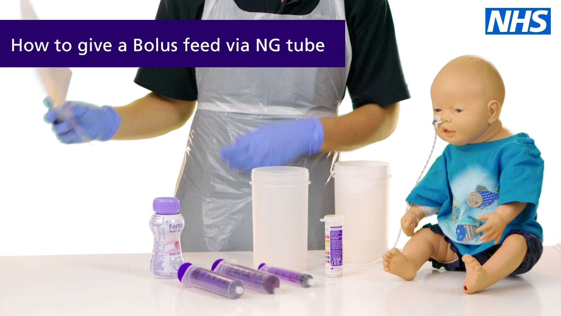 How to give a bolus feed via NG tube on Vimeo