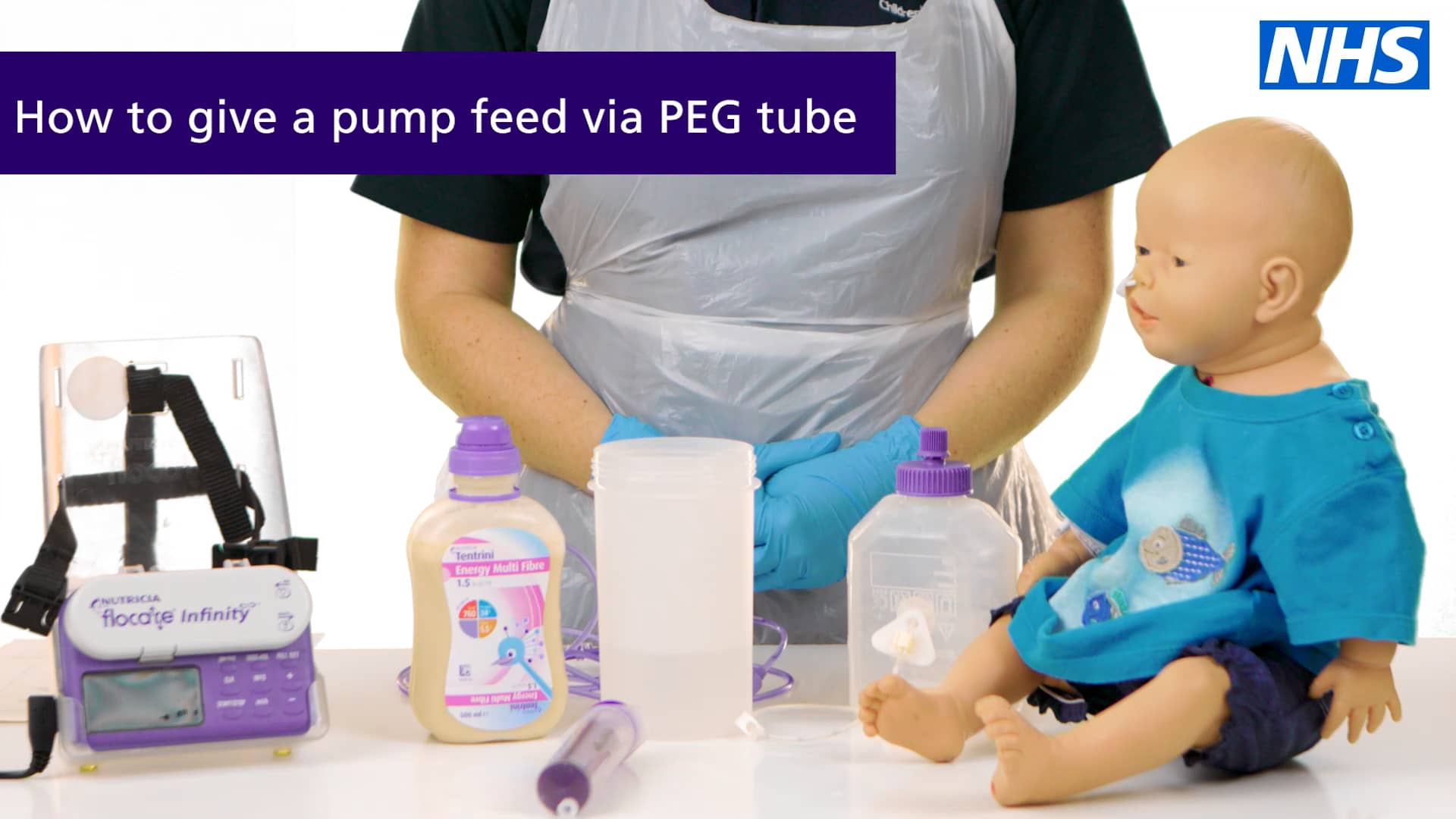 How to give a pump feed via a PEG on Vimeo