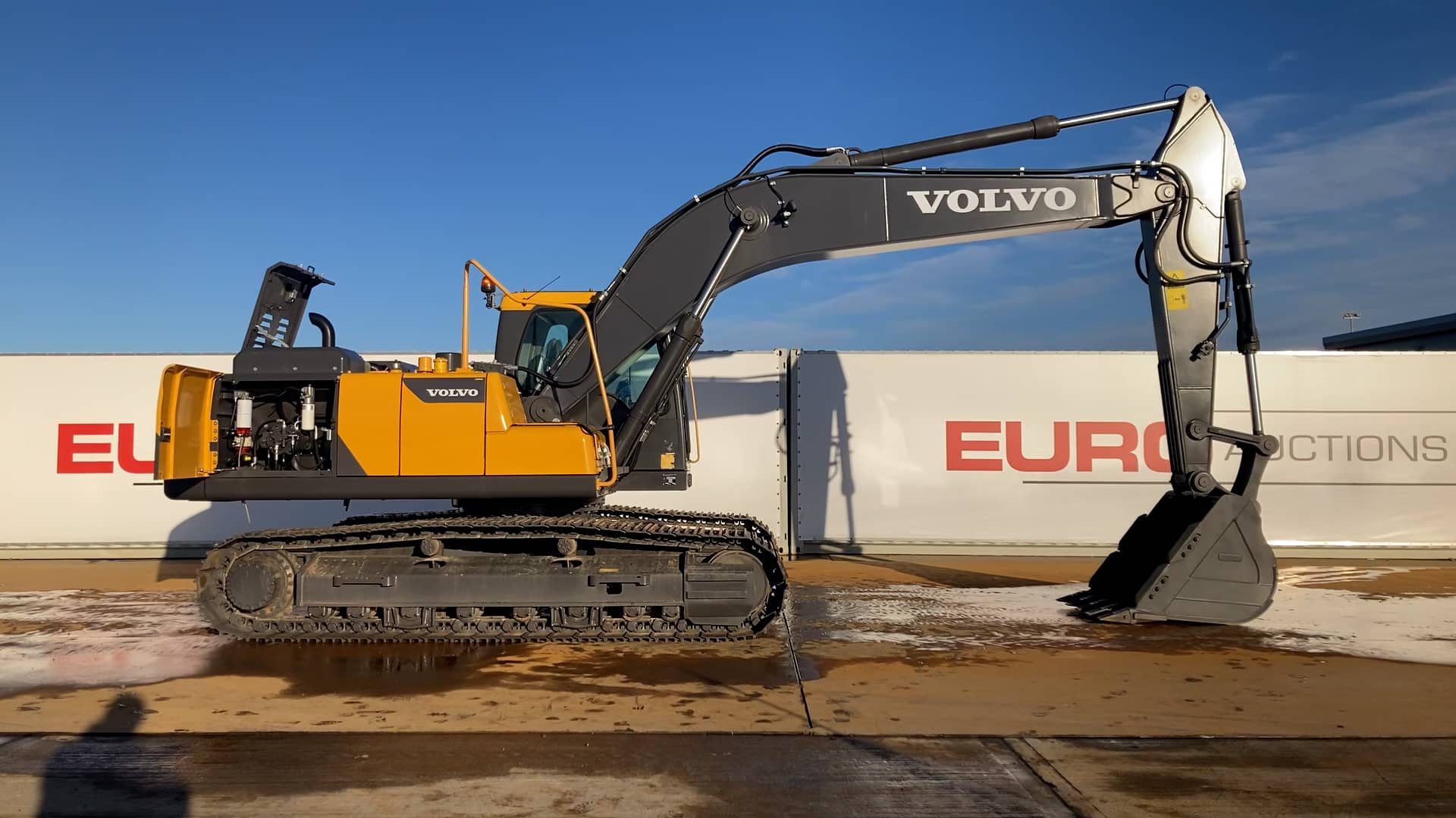 2021 Volvo EC210DL 600mm Pads - Leeds January 22 on Vimeo