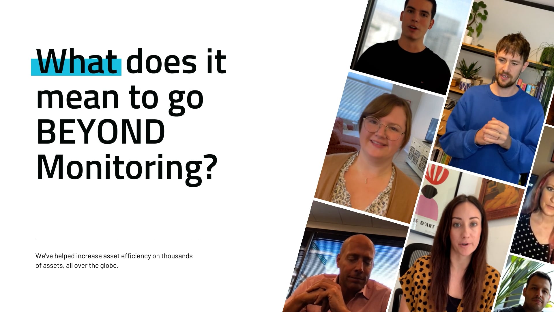 What does 'Beyond Monitoring' mean? on Vimeo