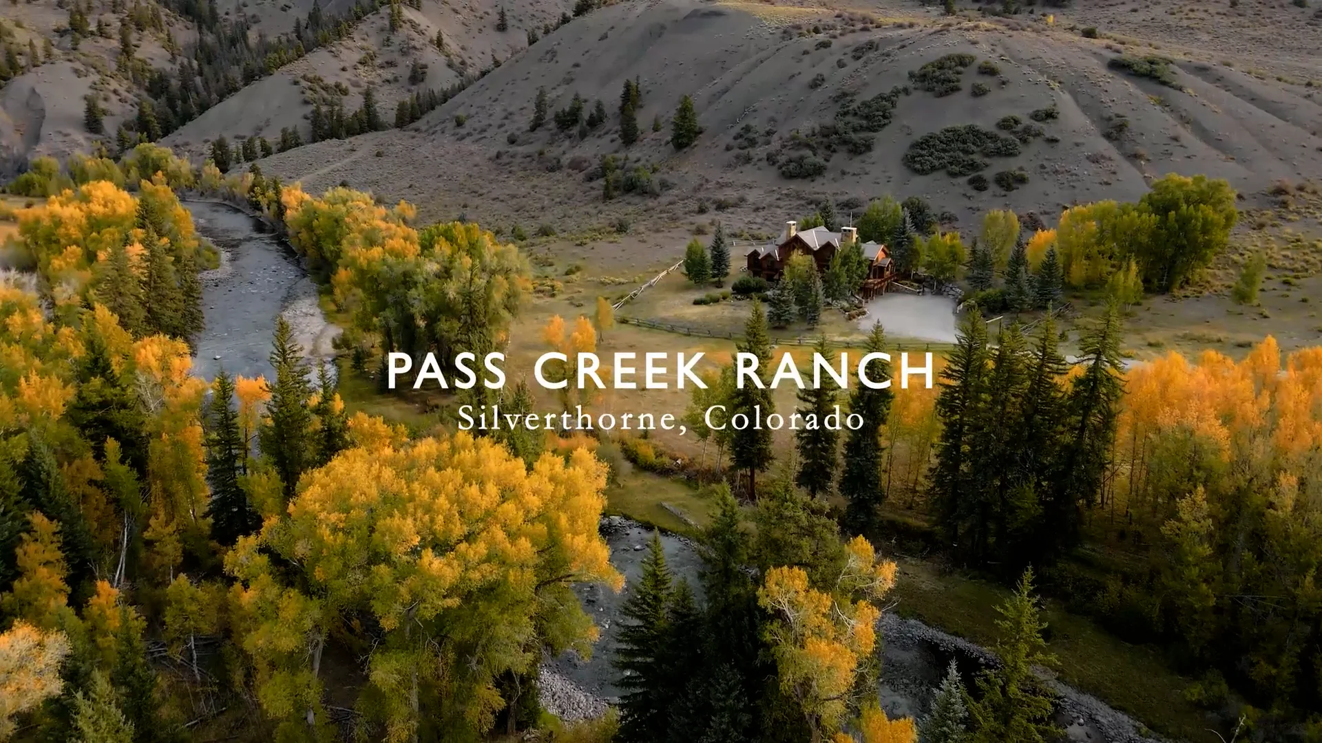 Colorado Ranches for Sale - Pass Creek Ranch on Vimeo