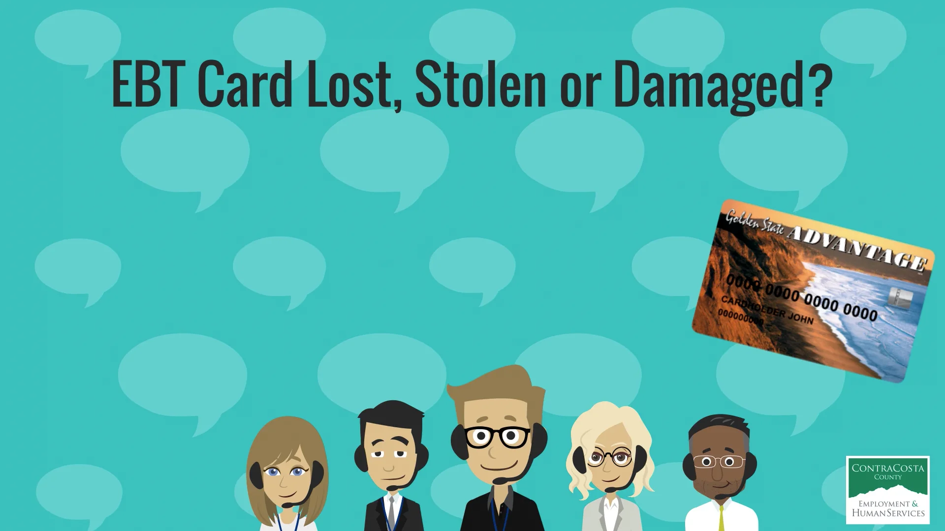 EBT Card Replacement on Vimeo