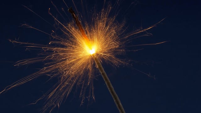 Sparkler Animated - Free video on Pixabay