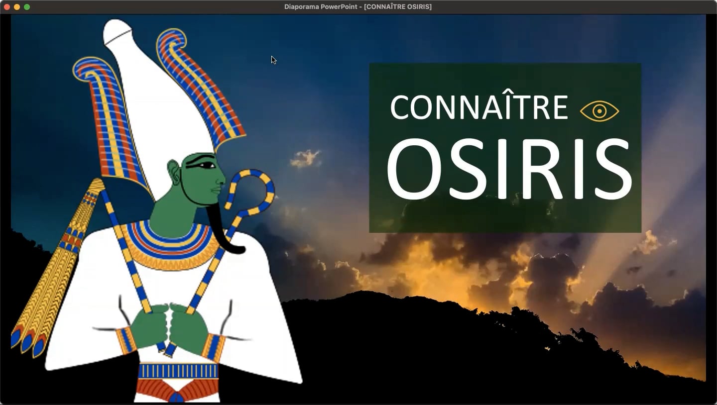Watch Connaître Osiris Online | Vimeo On Demand on Vimeo