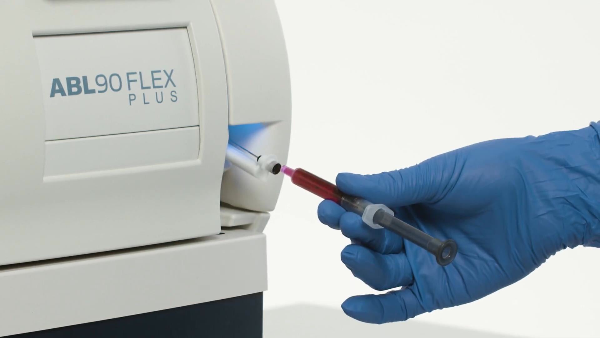 Radiometer ABL90 FLEX - Sampling with Syringes on Vimeo