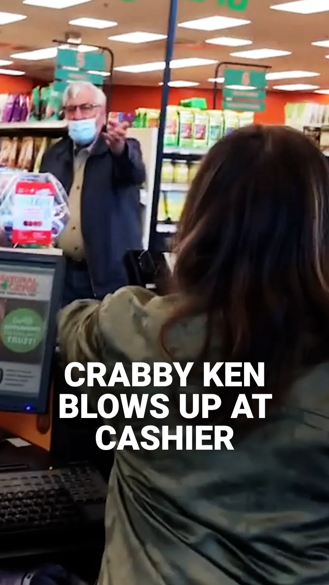 CRABBY KEN BLOWS UP AT CASHIER on Vimeo