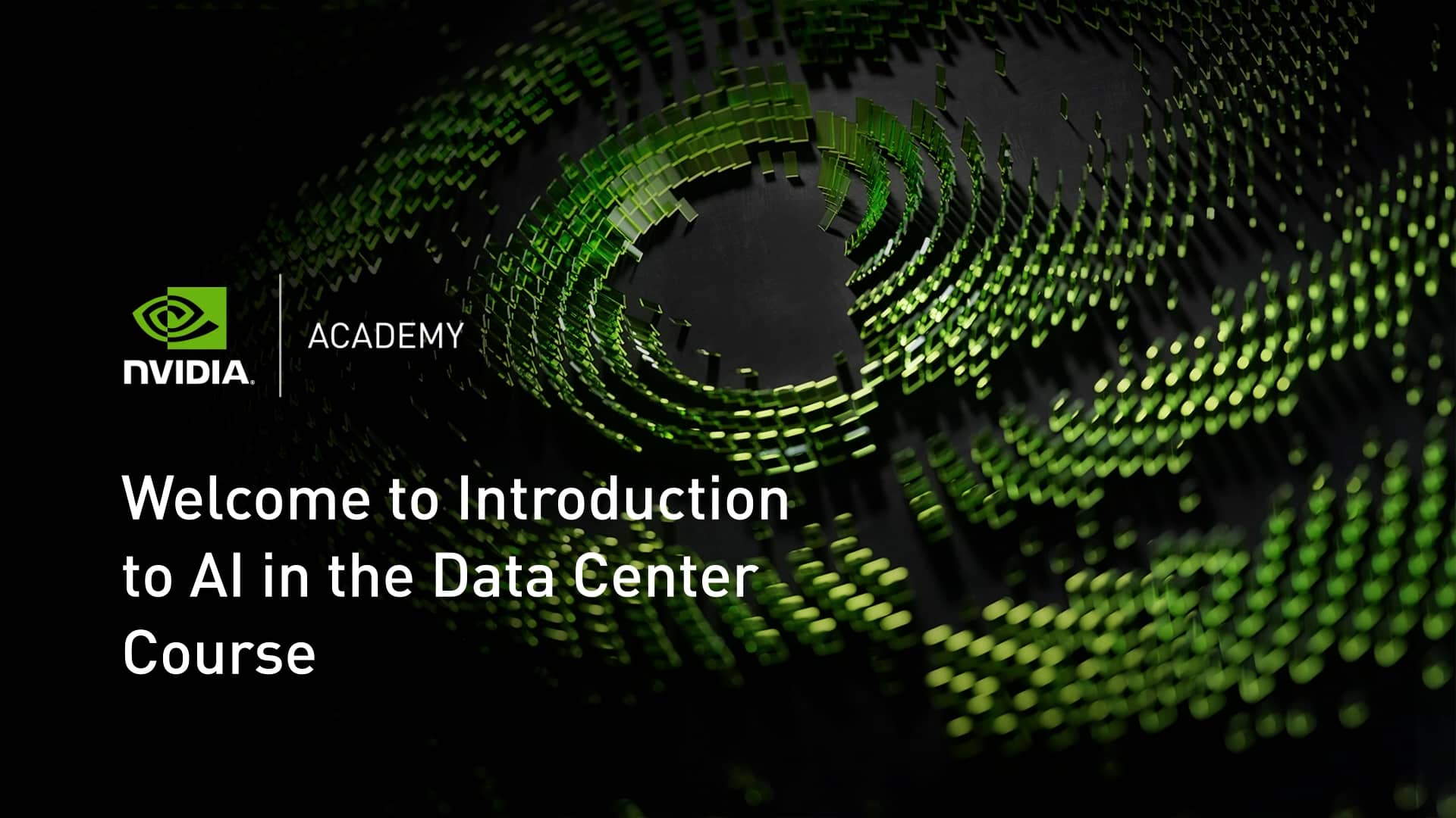 Introduction to AI in the Data Center Course - NVIDIA Academy on Vimeo