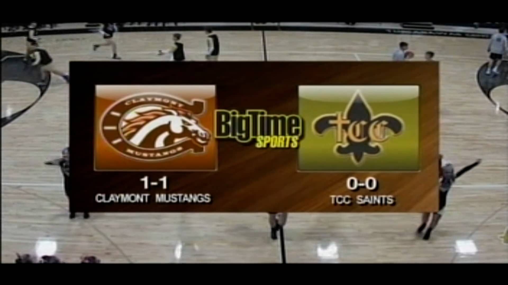 High School Basketball Claymont Mustangs @ TCC Saints December 3rd ...