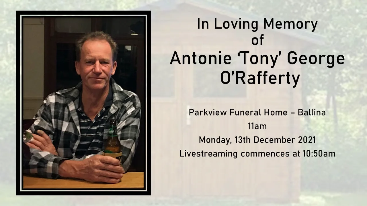 Antonie 'Tony' George O'Rafferty on Vimeo