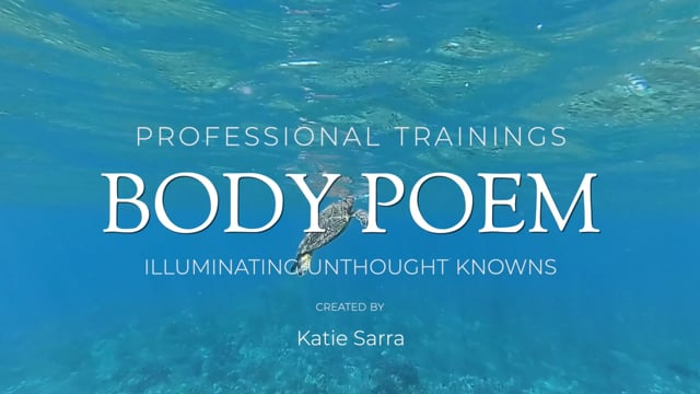 Body Poem on Vimeo