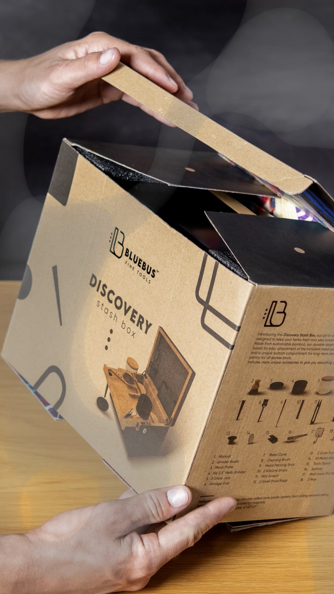 Blue Bus - Stash Box - IG REEL on Vimeo