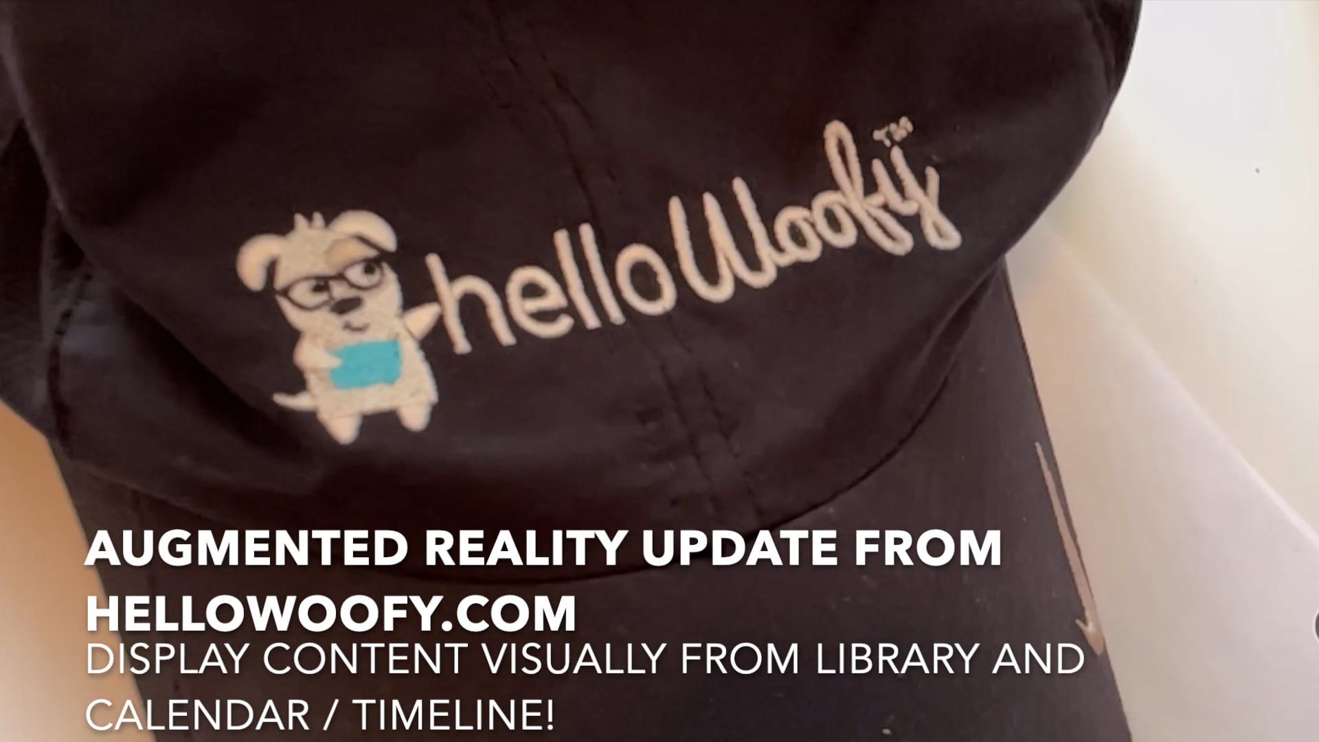 AR Update from HelloWoofy.com Display Content in AR.mp4 on Vimeo