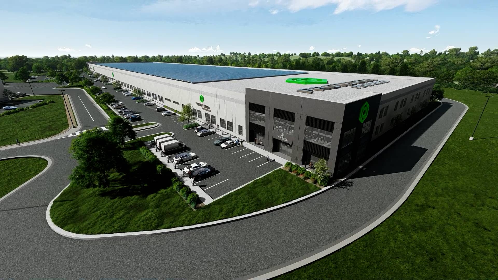 B-roll: Proterra announces EV battery factory in South Carolina on Vimeo
