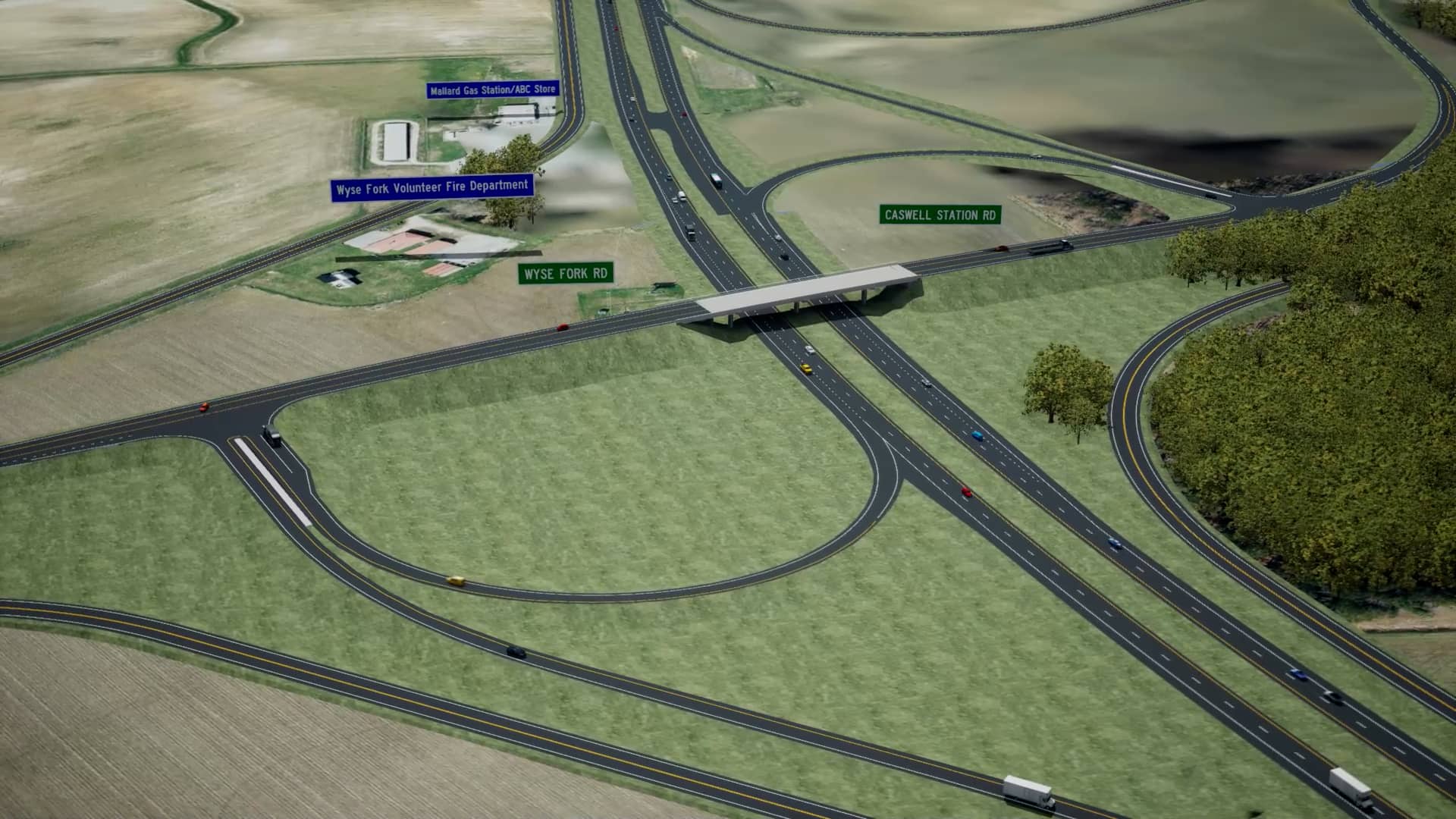 US 70 at Wyse Fork and Caswell Station Roads on Vimeo