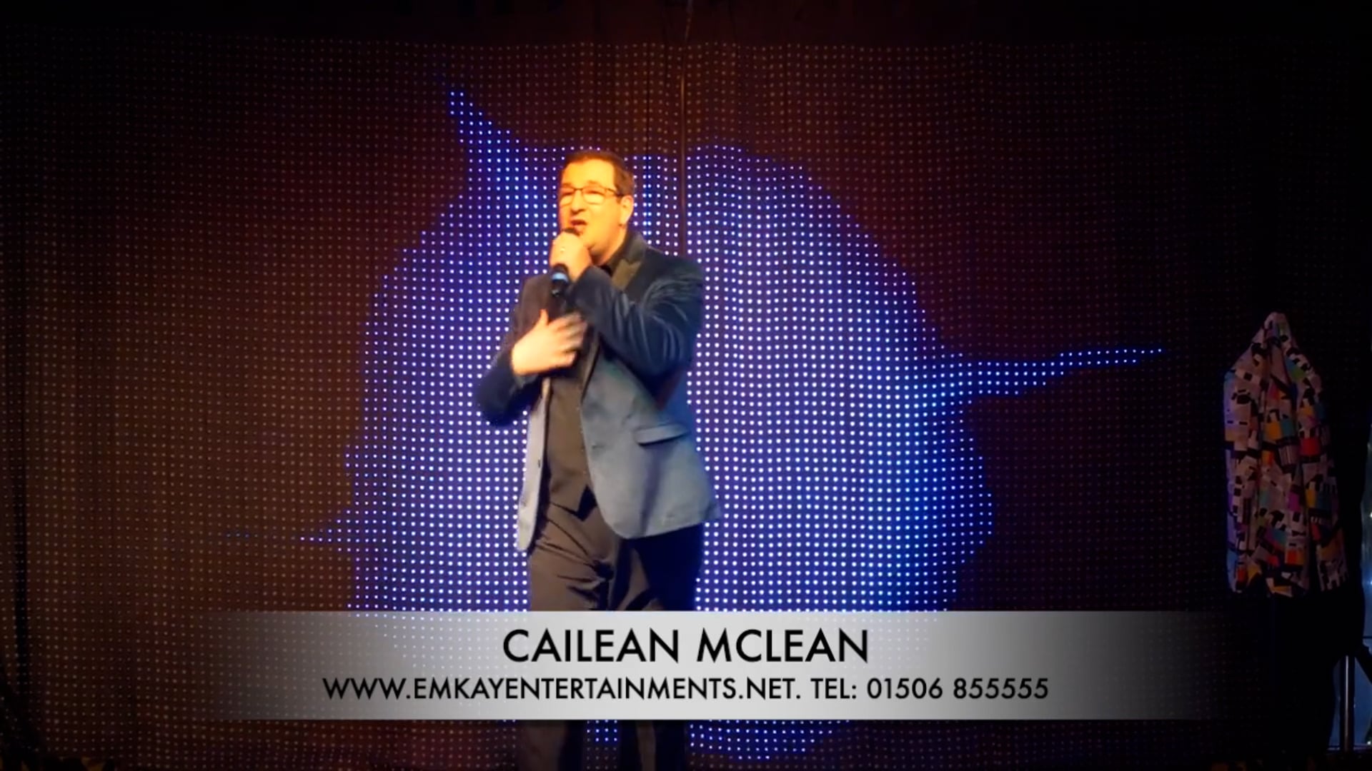 Hire Cailean McLean | Vocal Entertainer | MC & Host | Emkay ...