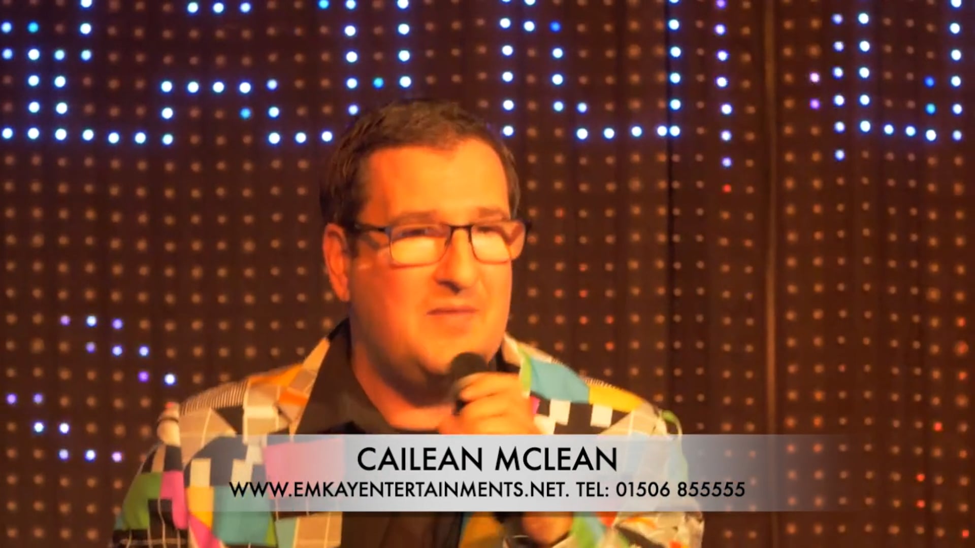 Hire Cailean McLean | Vocal Entertainer | MC & Host | Emkay ...