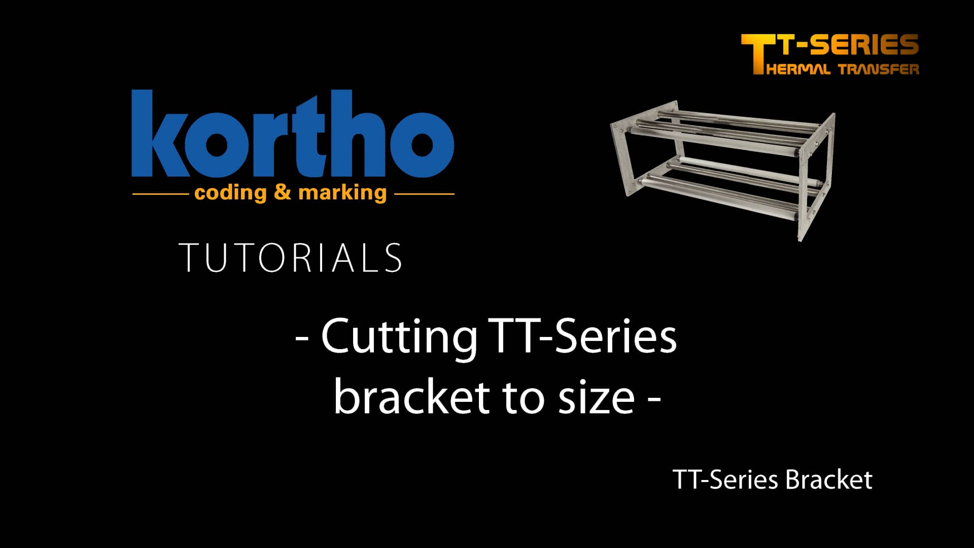 Kortho Tutorial Bracket TT-Series ENGLISH on Vimeo