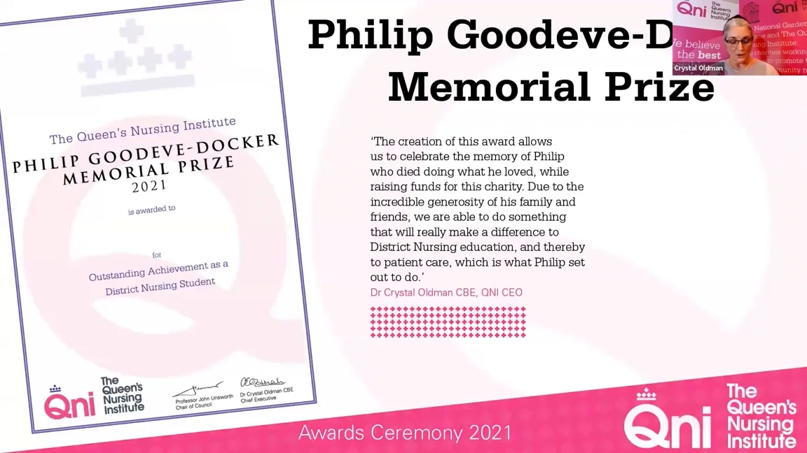Nigel Goodeve-Docker tells the story about his son Philip at the QNI's ...