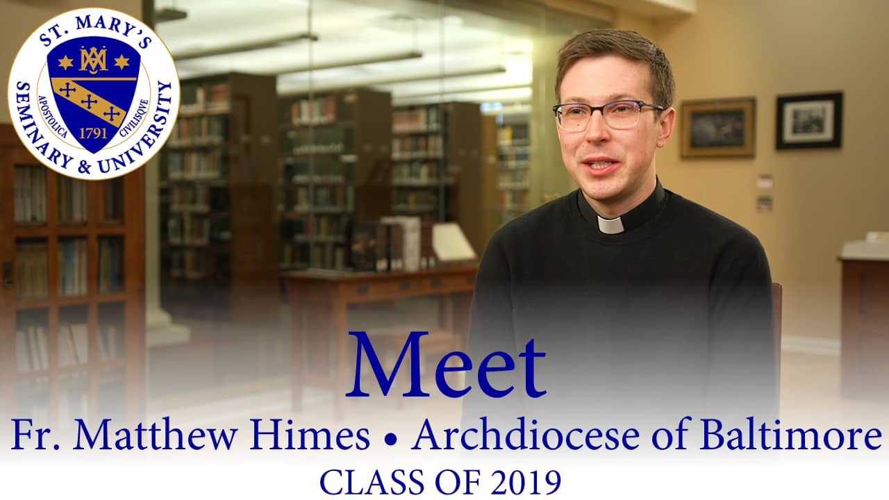 Profiles in Ministry: Fr. Matthew Himes on Vimeo