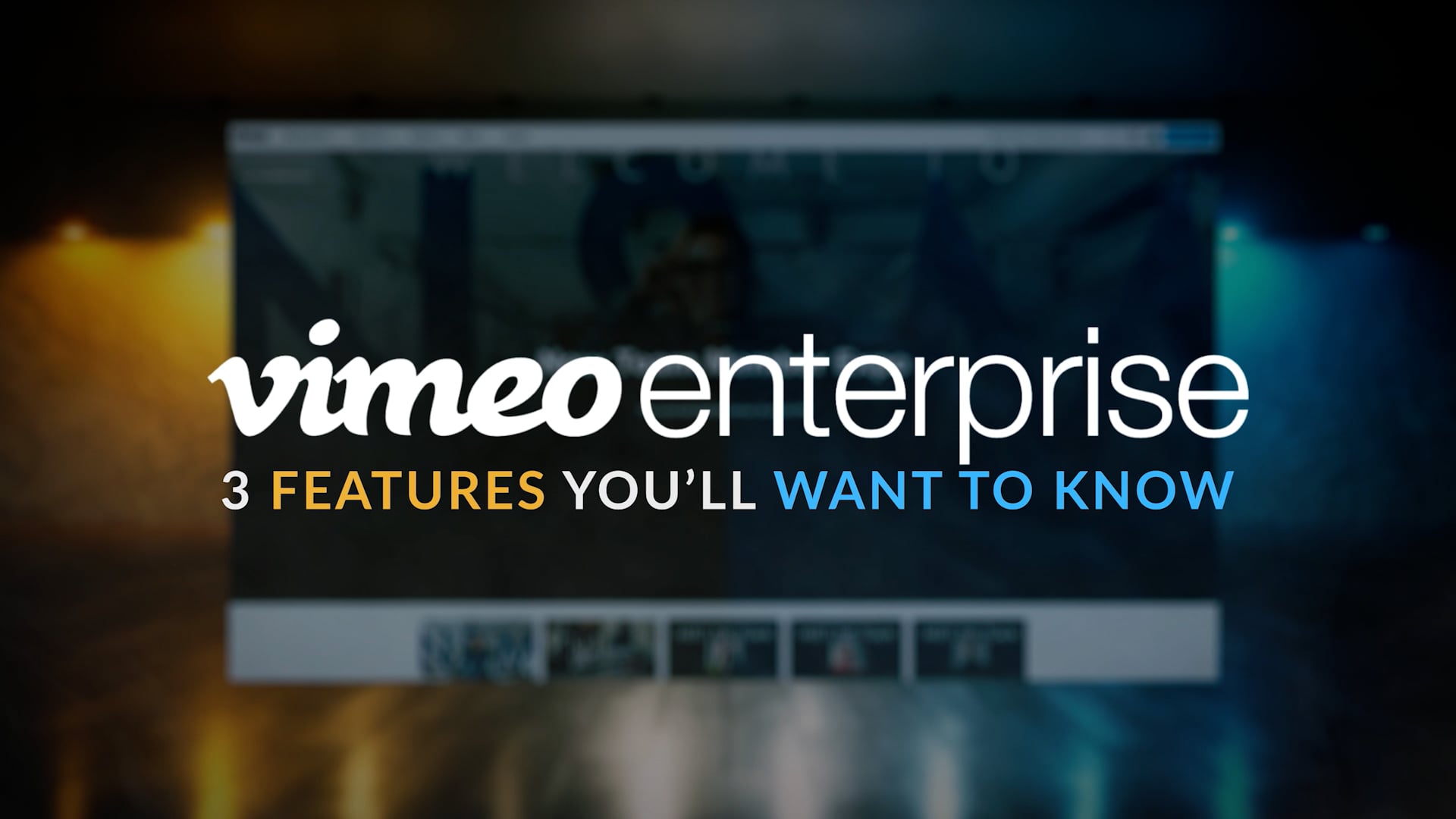 Vimeo Enterprise | Top 3 Features You'll Want to Know! on Vimeo