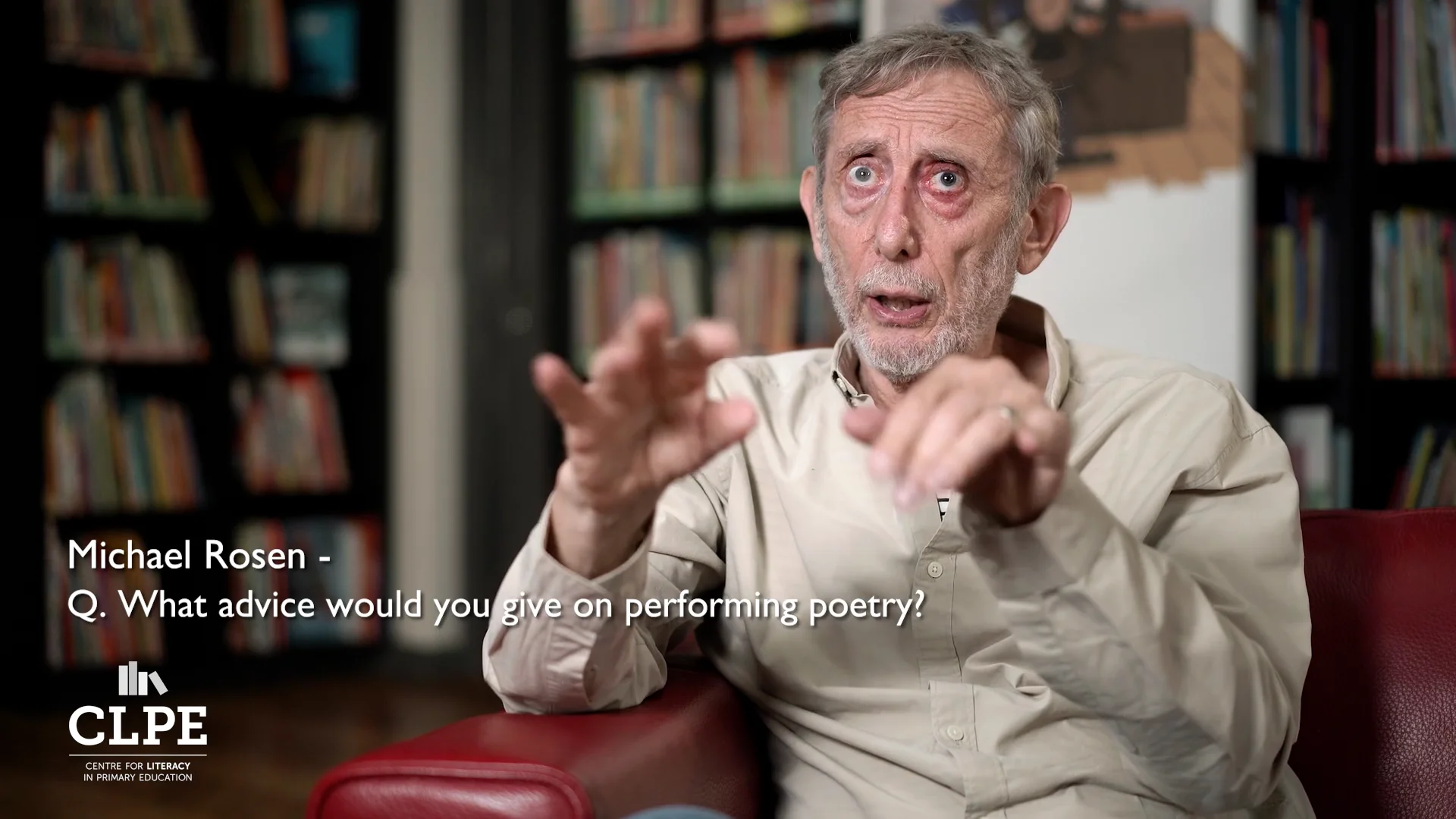 Michael Rosen - What advice would you give on performing poetry?