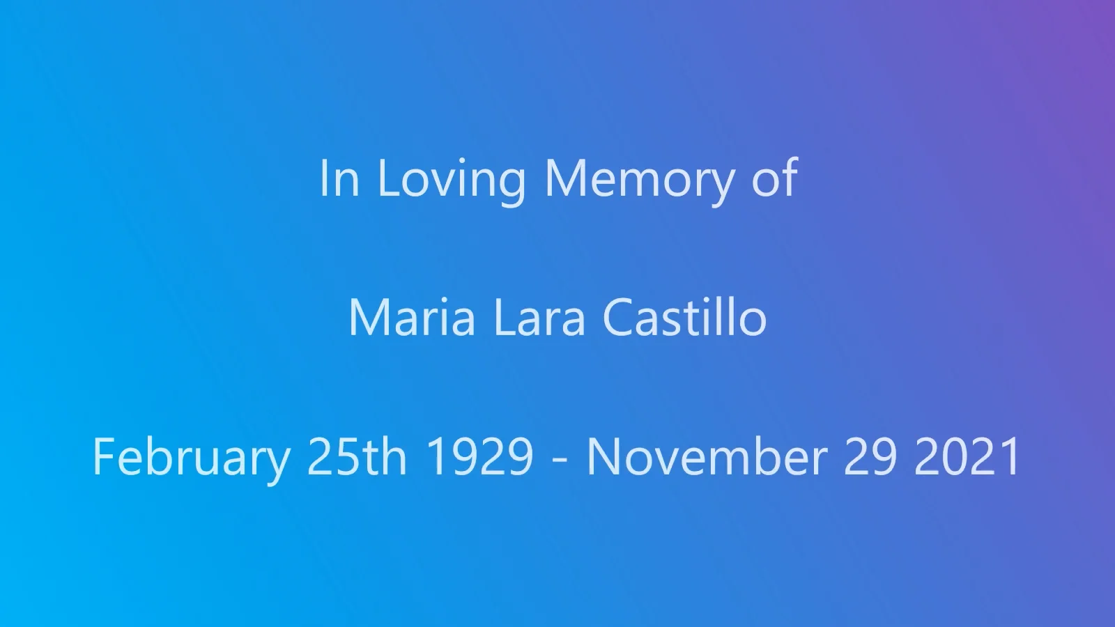 Maria Lara Castillo.mp4 on Vimeo