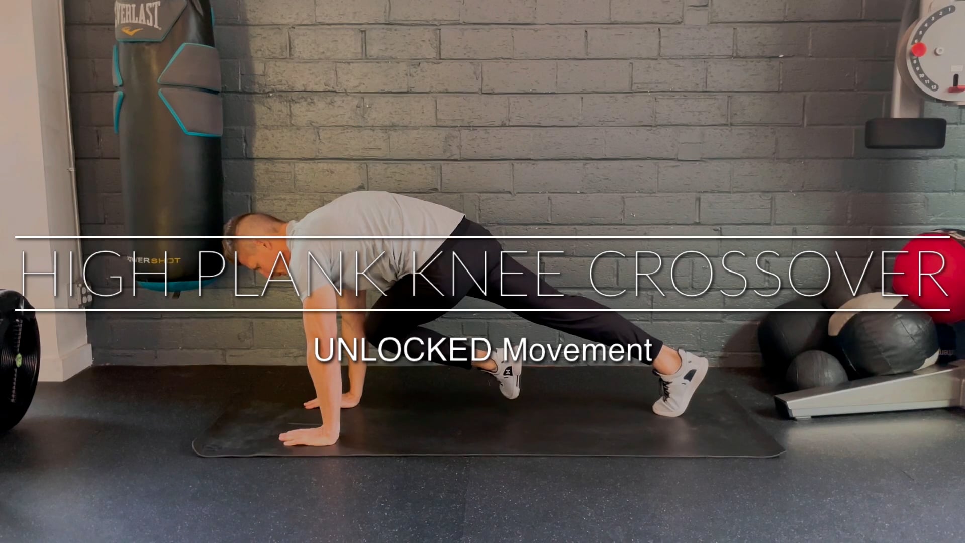 High Plank Knee Crossover on Vimeo