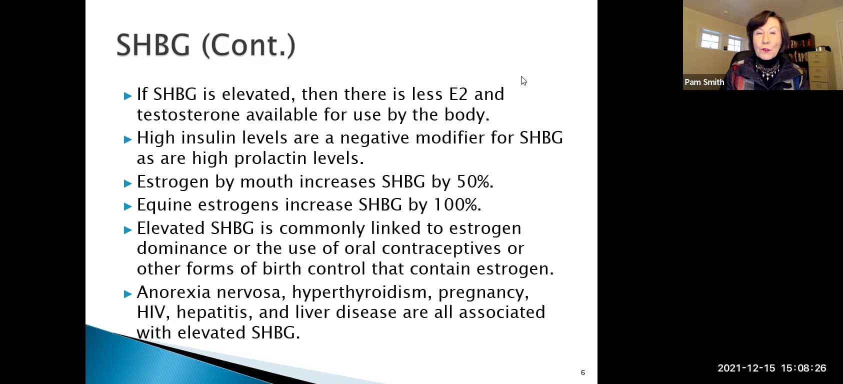 2021-12-15 Dr. Pam Smith - Compounded Women's Hormones Part 2 on Vimeo