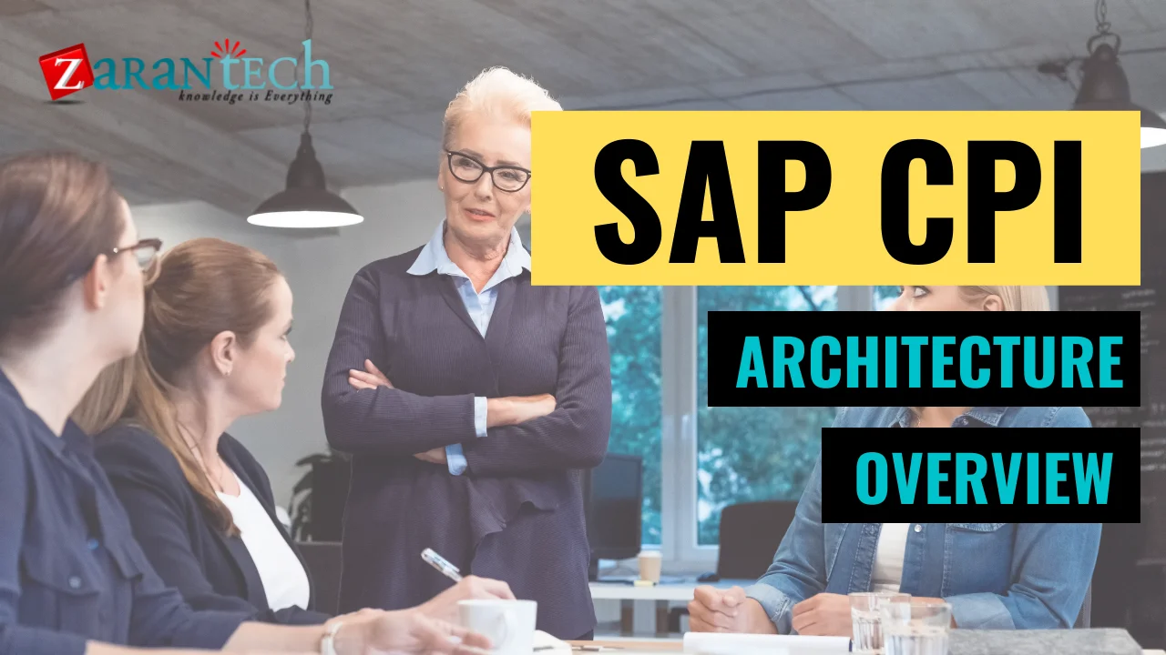 Architecture Overview - SAP CPI (Cloud Platform Integration) Training ...