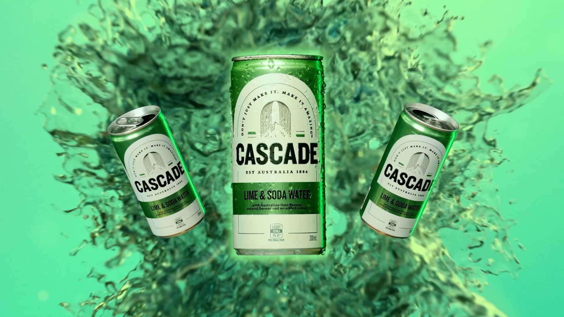 Cascade Lime & Soda Water on Vimeo