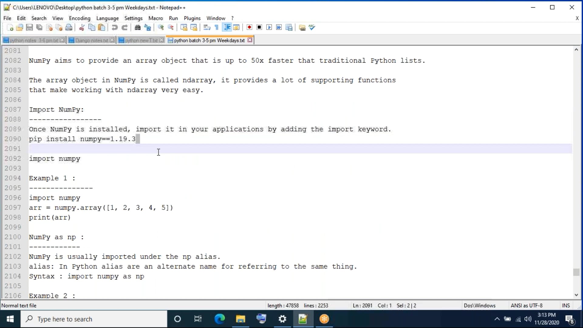 Python Lec 18 on Vimeo