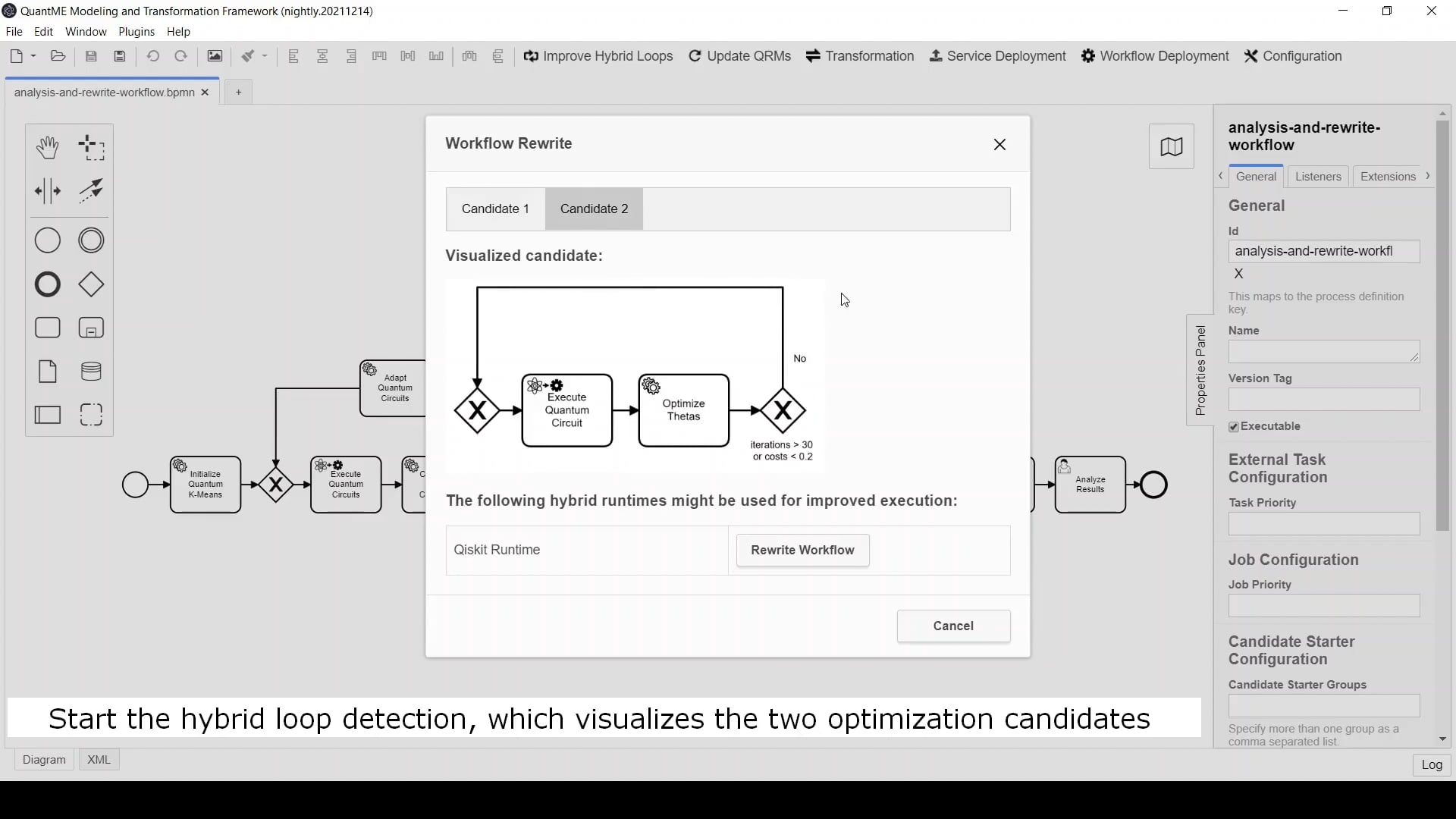 Analysis and Rewrite of Quantum Workflows: Improving the Execution of ...