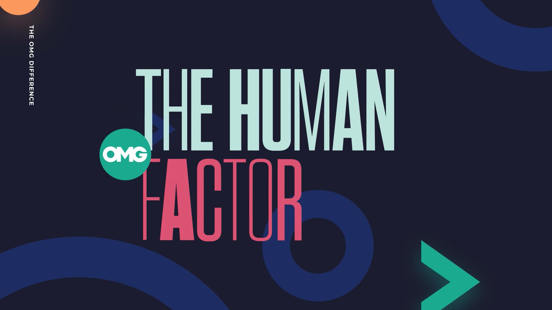 The Human Factor - The OMG Difference on Vimeo