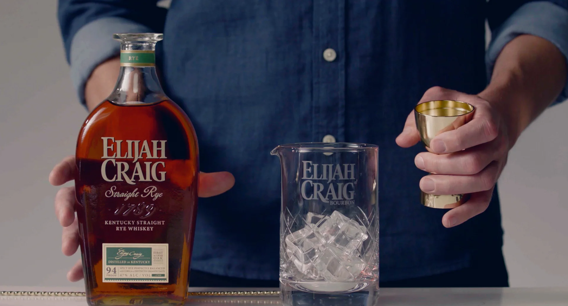 Elijah Craig Manhattan Cocktail Builds on Vimeo