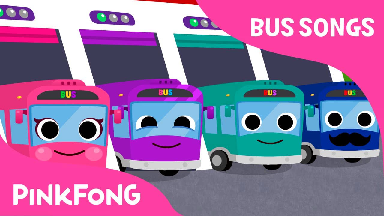 The Wheels on the Bus | Bus Songs | Car Songs | PINKFONG Songs on Vimeo