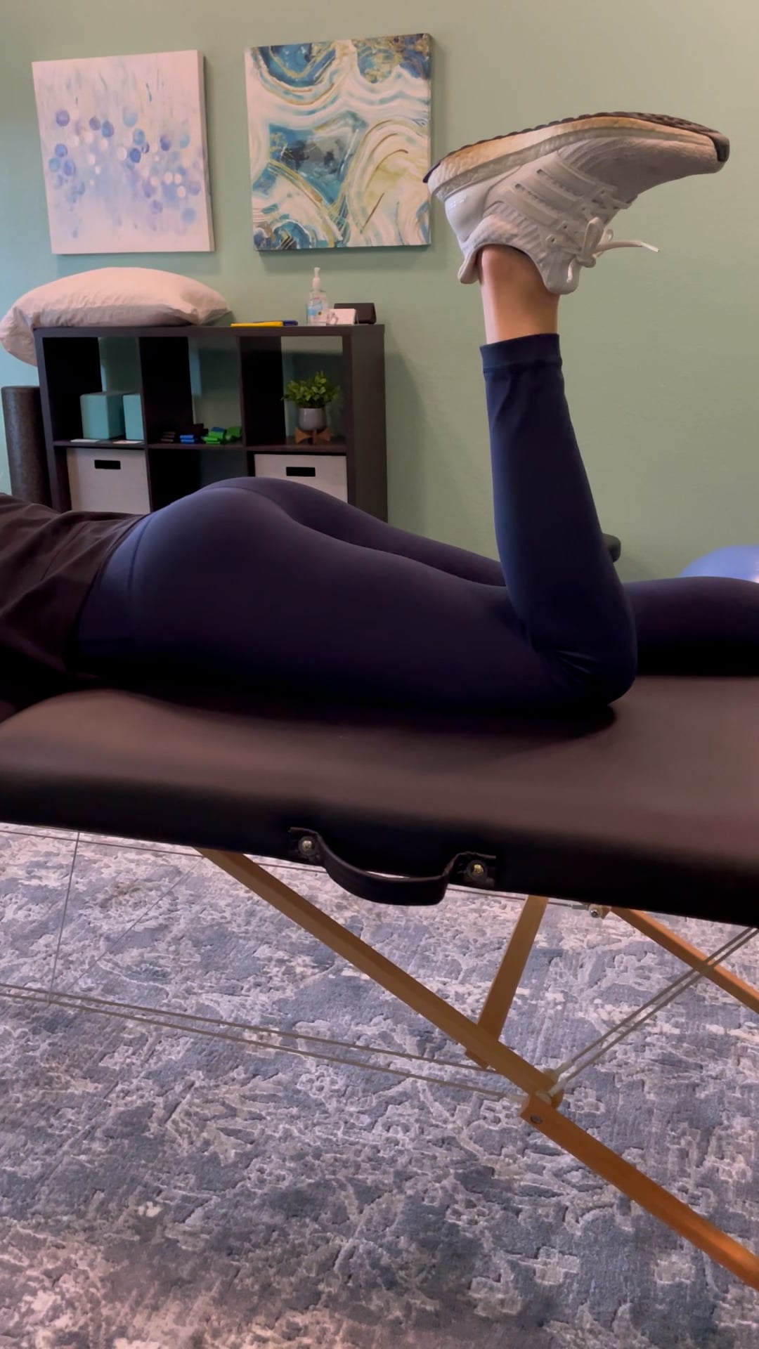 Prone Single Leg Hip Extension on Vimeo