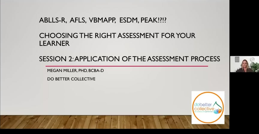 ABLLS-R, AFLS, VB MAPP, ESDM, PEAK!?!? Choosing the Right Assessment ...