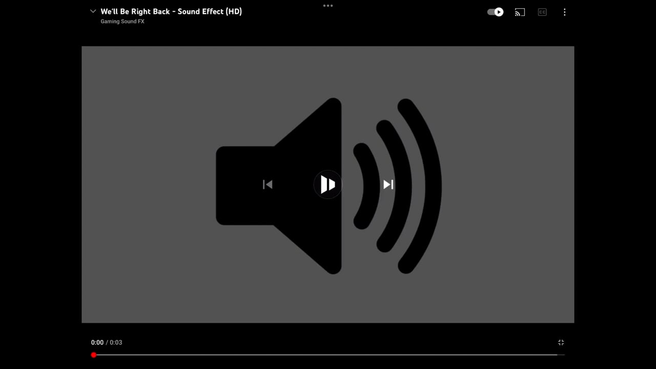 Brb sound effect (no copyright) on Vimeo