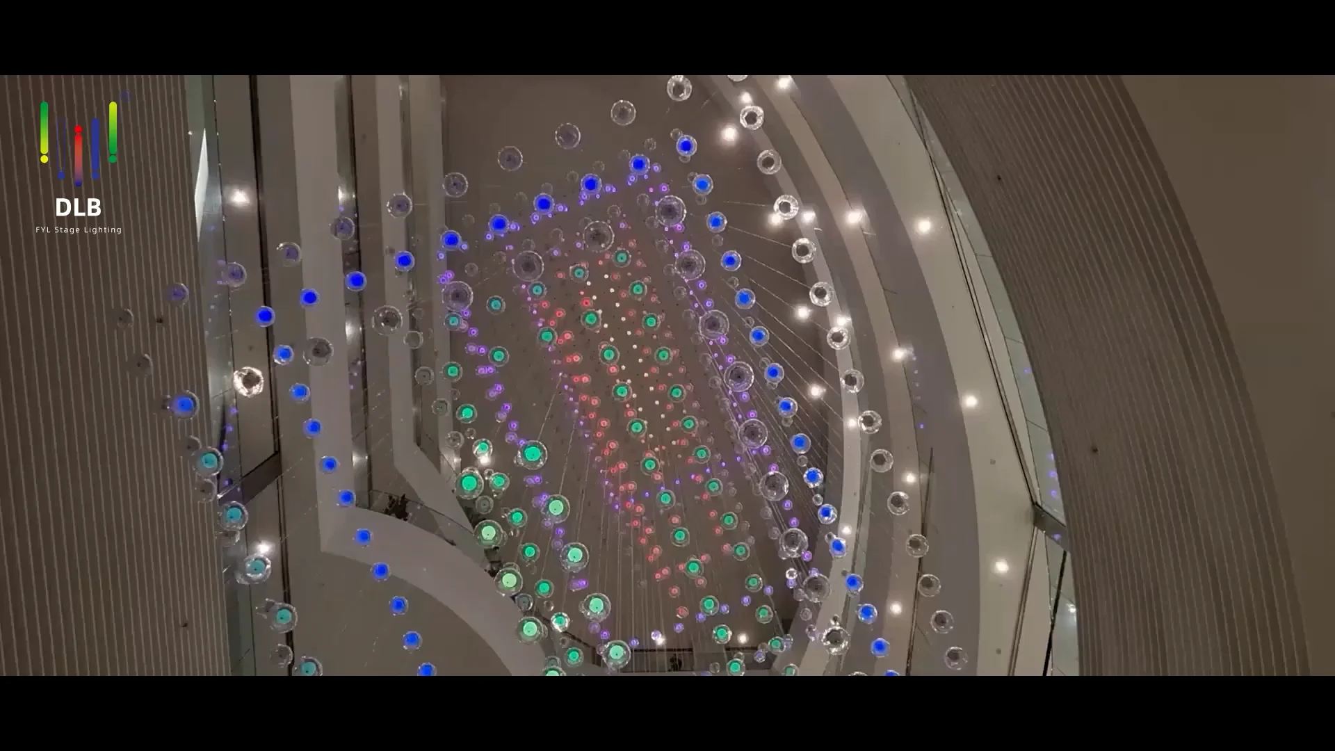 DLB Kinetic Led Bubbles solution for AK PLAZA （AK 플라자 광명점） on Vimeo
