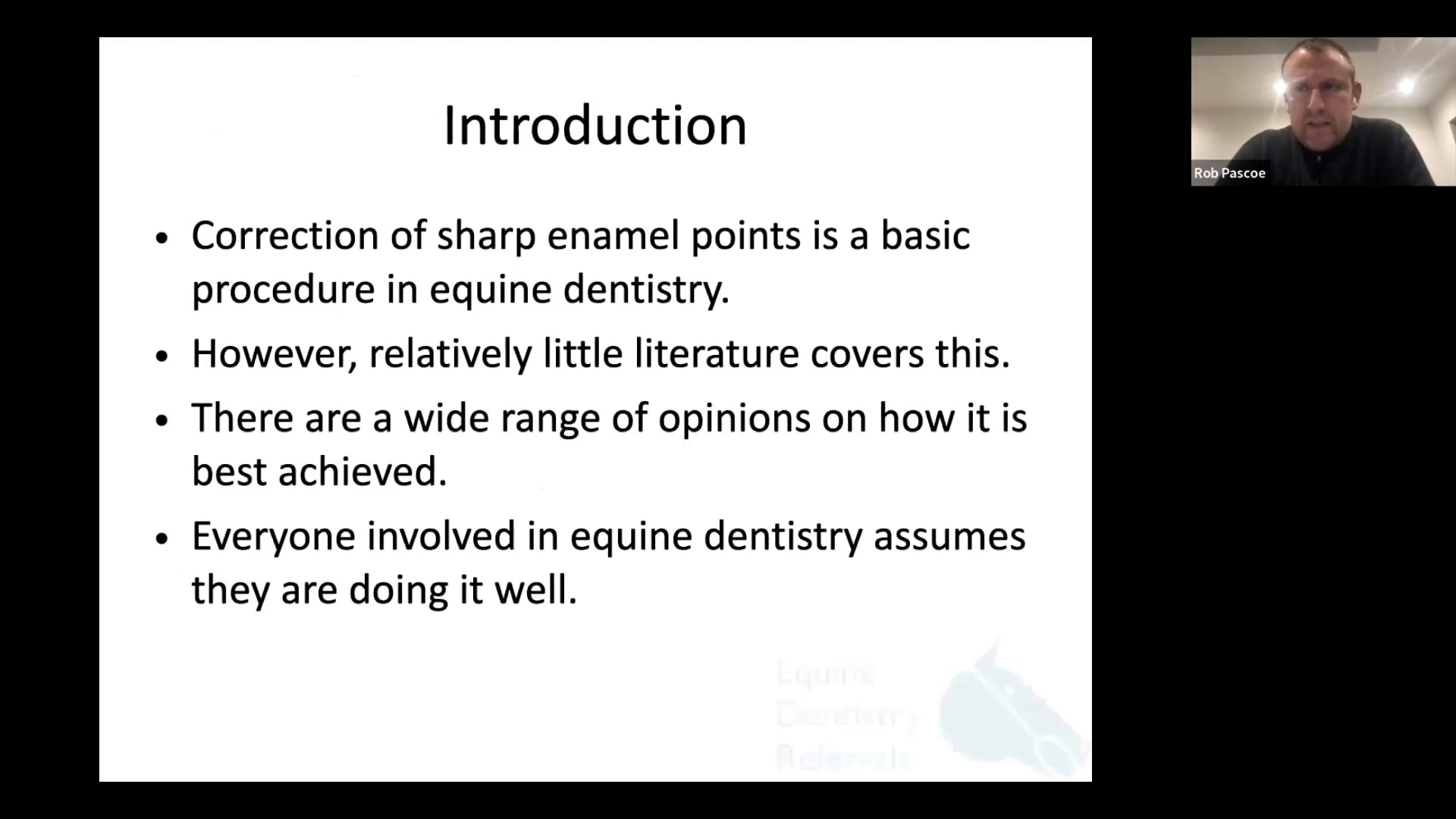 Watch Webinar HDE - Sharp Point Treatment in the Caudal Oral Cavity ...