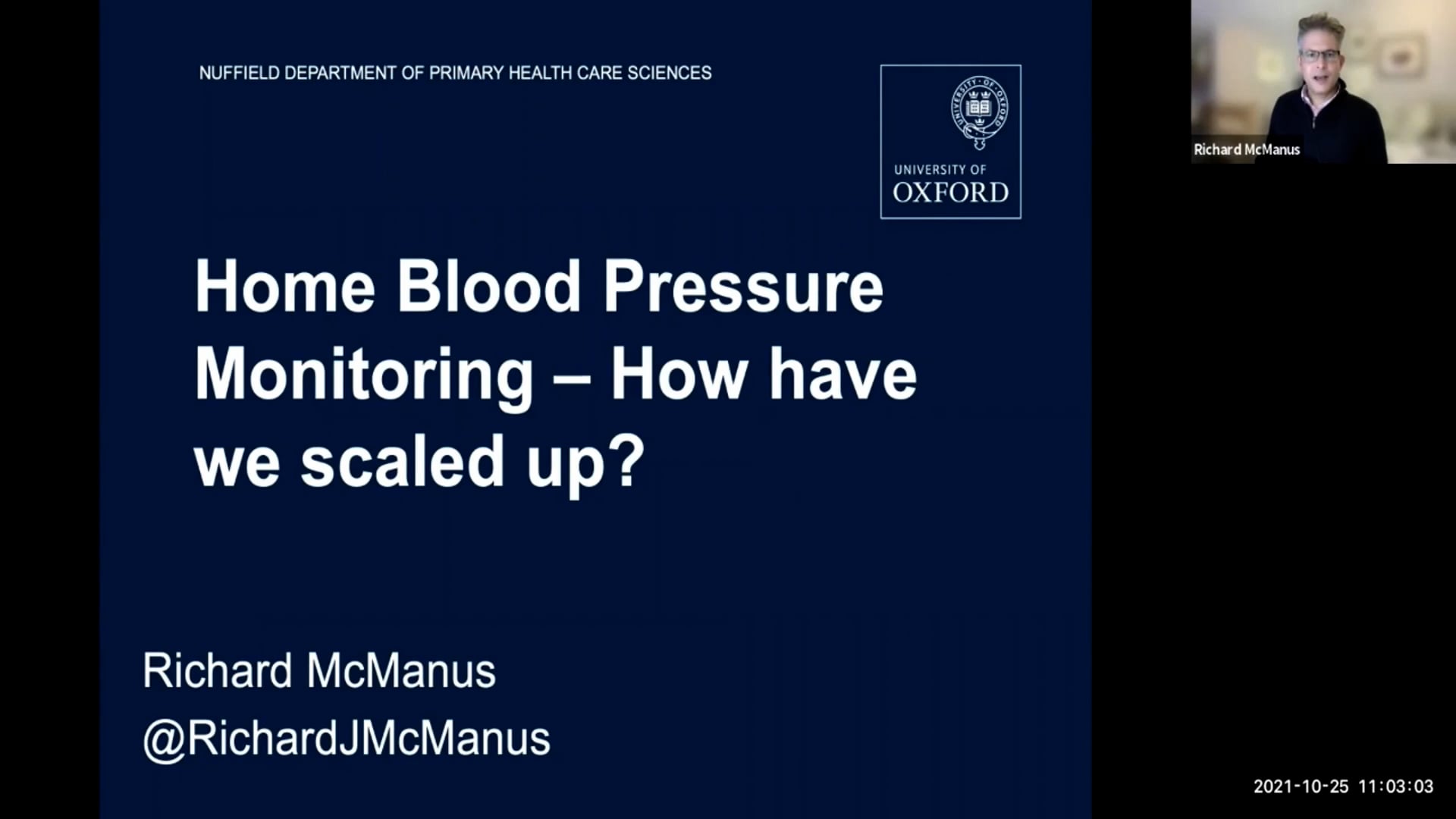 BCS 2021 - 08 - Home Blood Pressure Monitoring – How have we scaled up ...