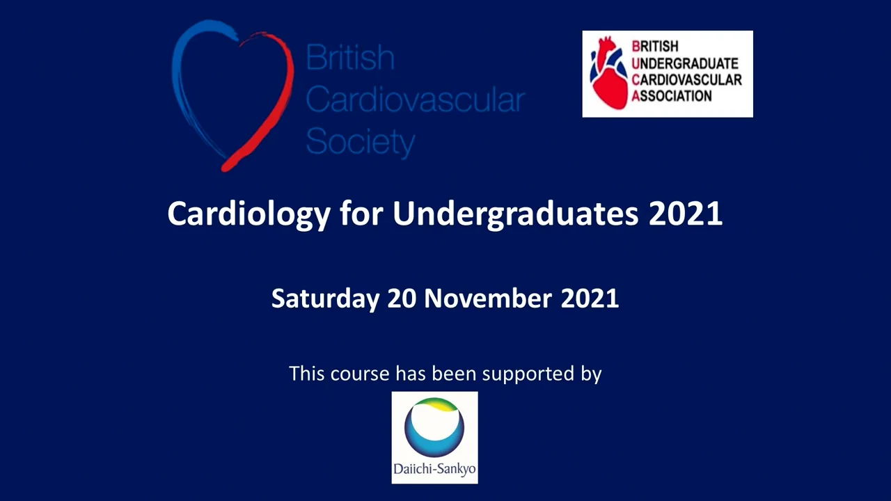 BCS 2021 - 10 - Academic Cardiology - Prof Dana Dawson on Vimeo