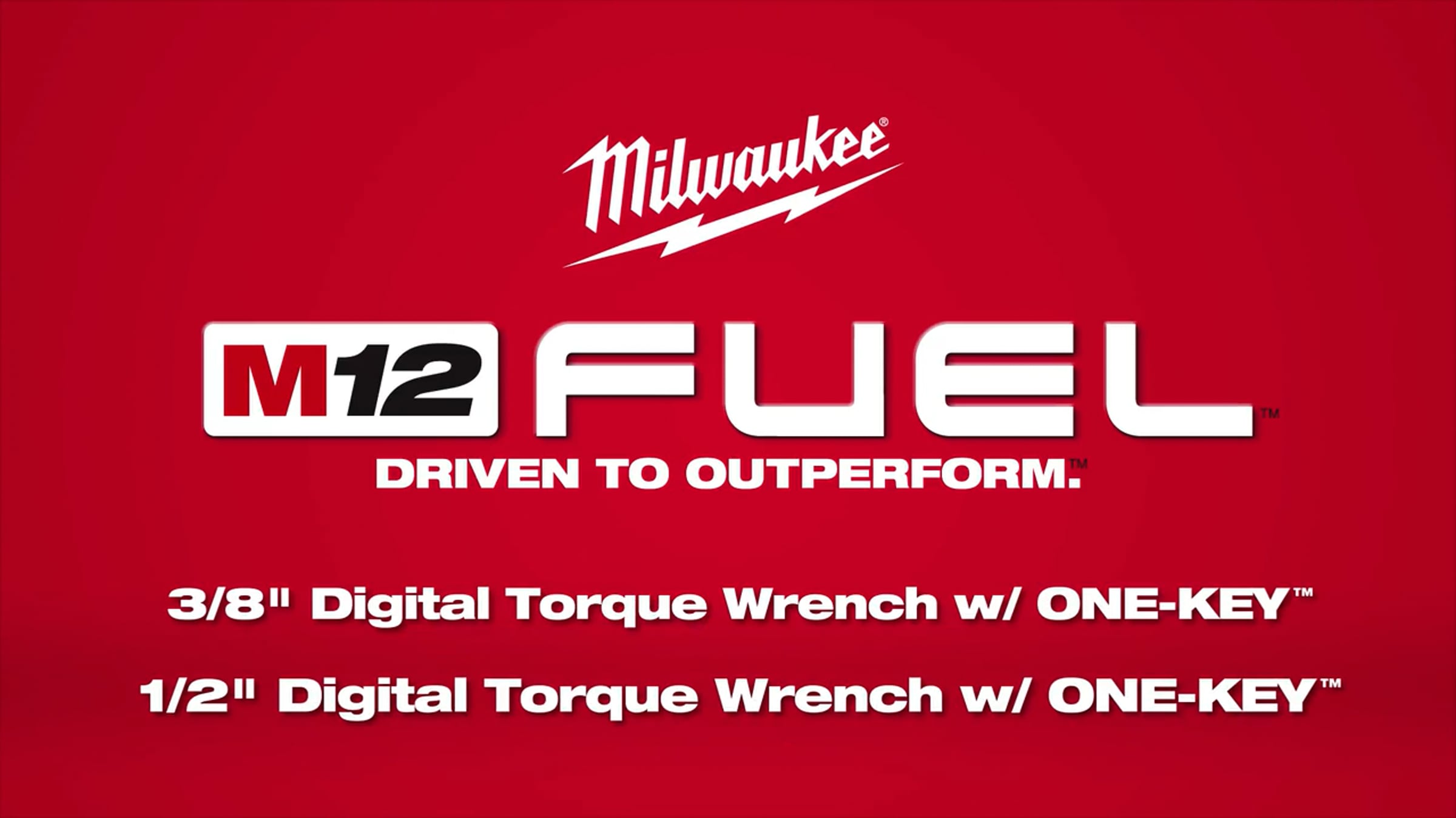 Milwaukee® M12 FUEL™ Digital Torque Wrench w ONE-KEY™