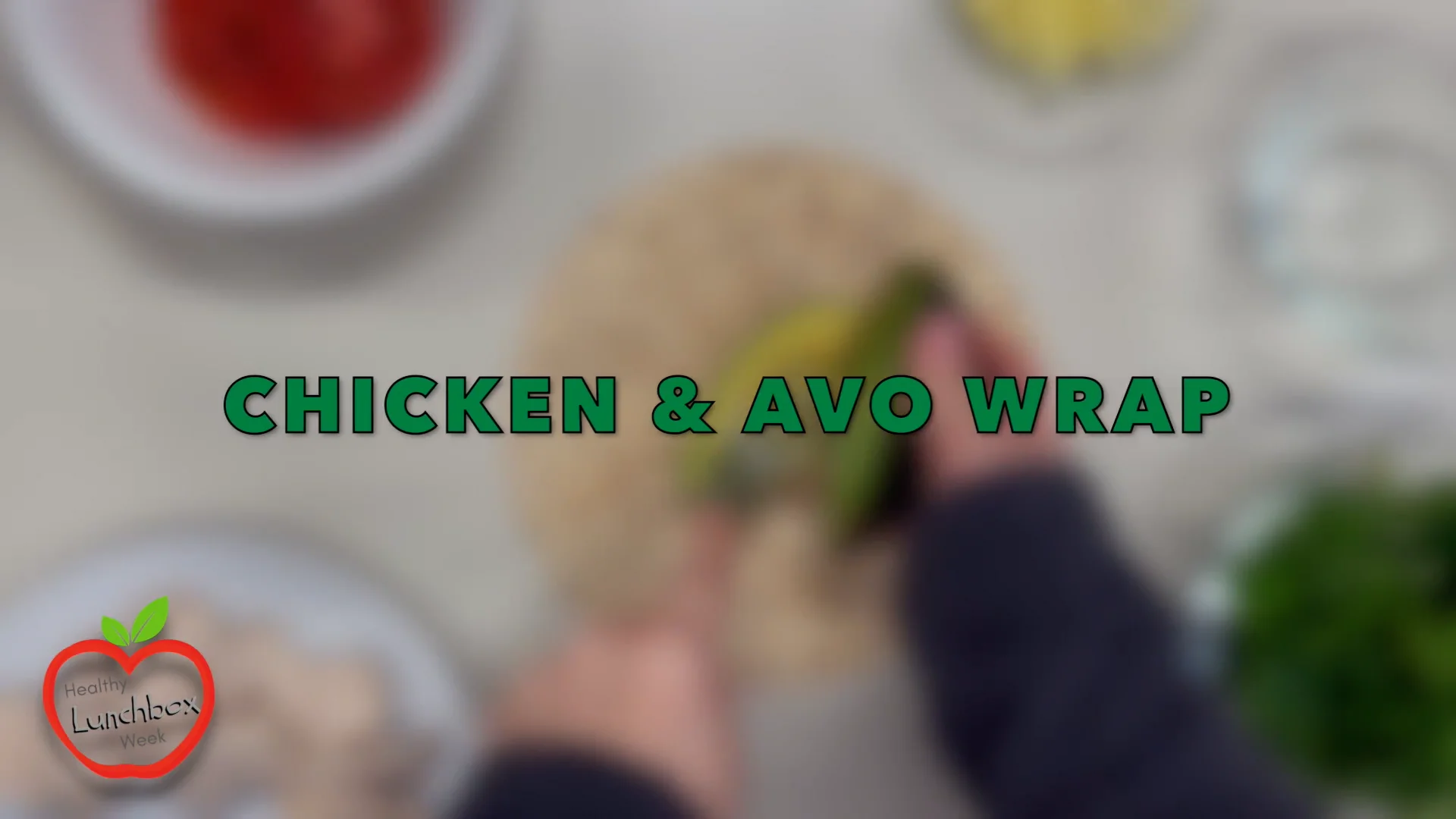 How to make a chicken and avo wrap