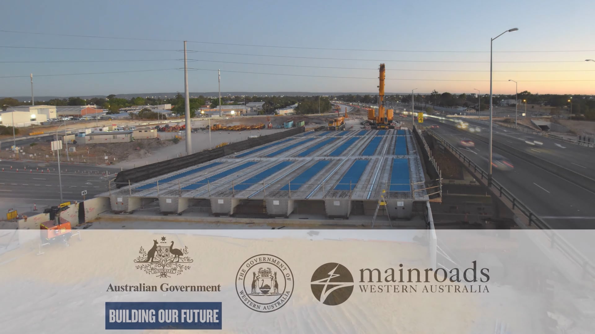 Tonkin Gap Project and Associated Works Bridge Lift Dec 21 on Vimeo