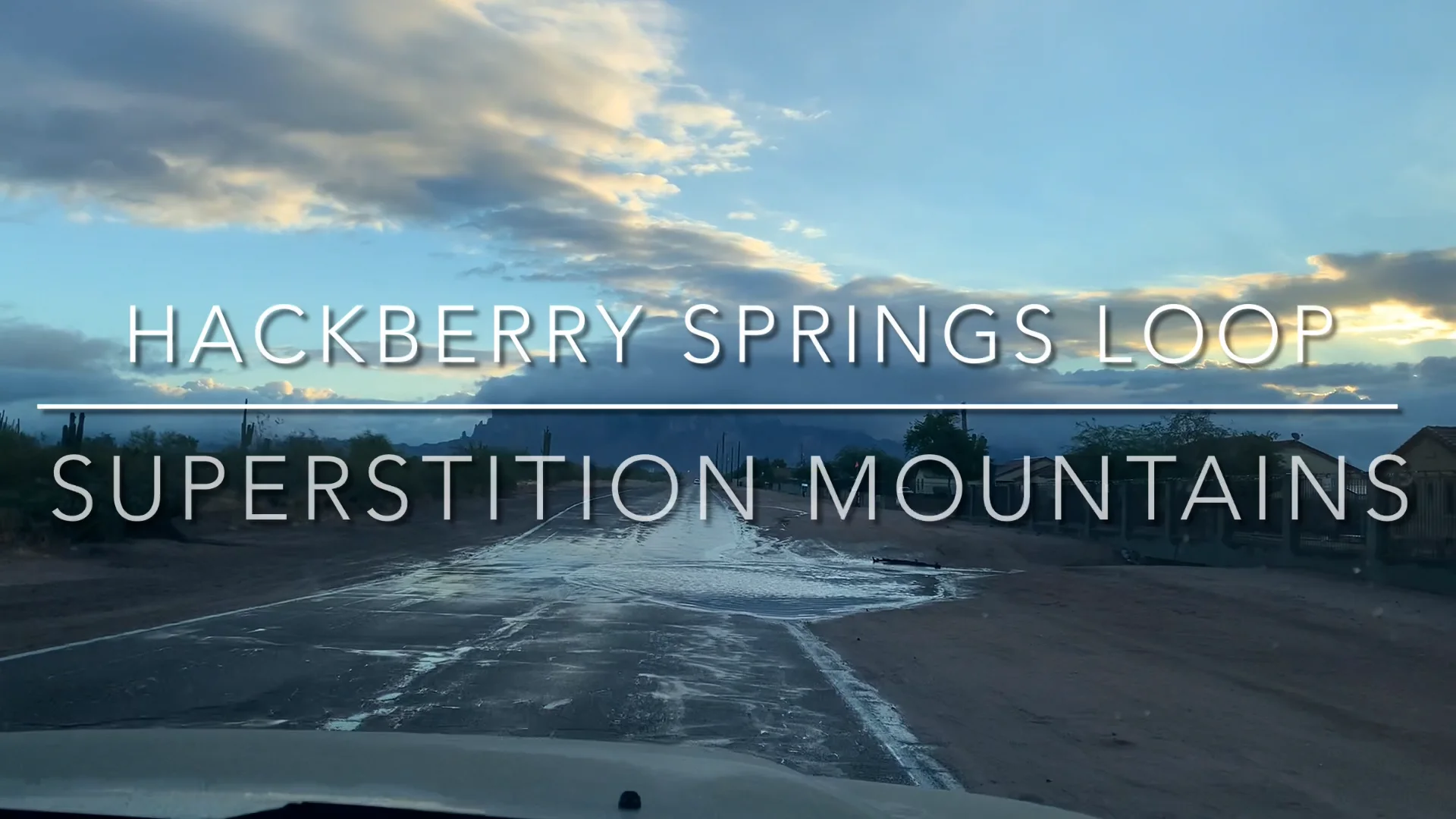 Hackberry Springs loop on Vimeo