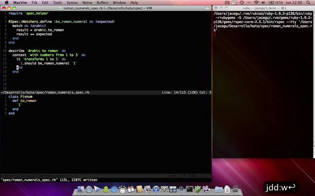 Roman Numerals Kata on Vimeo