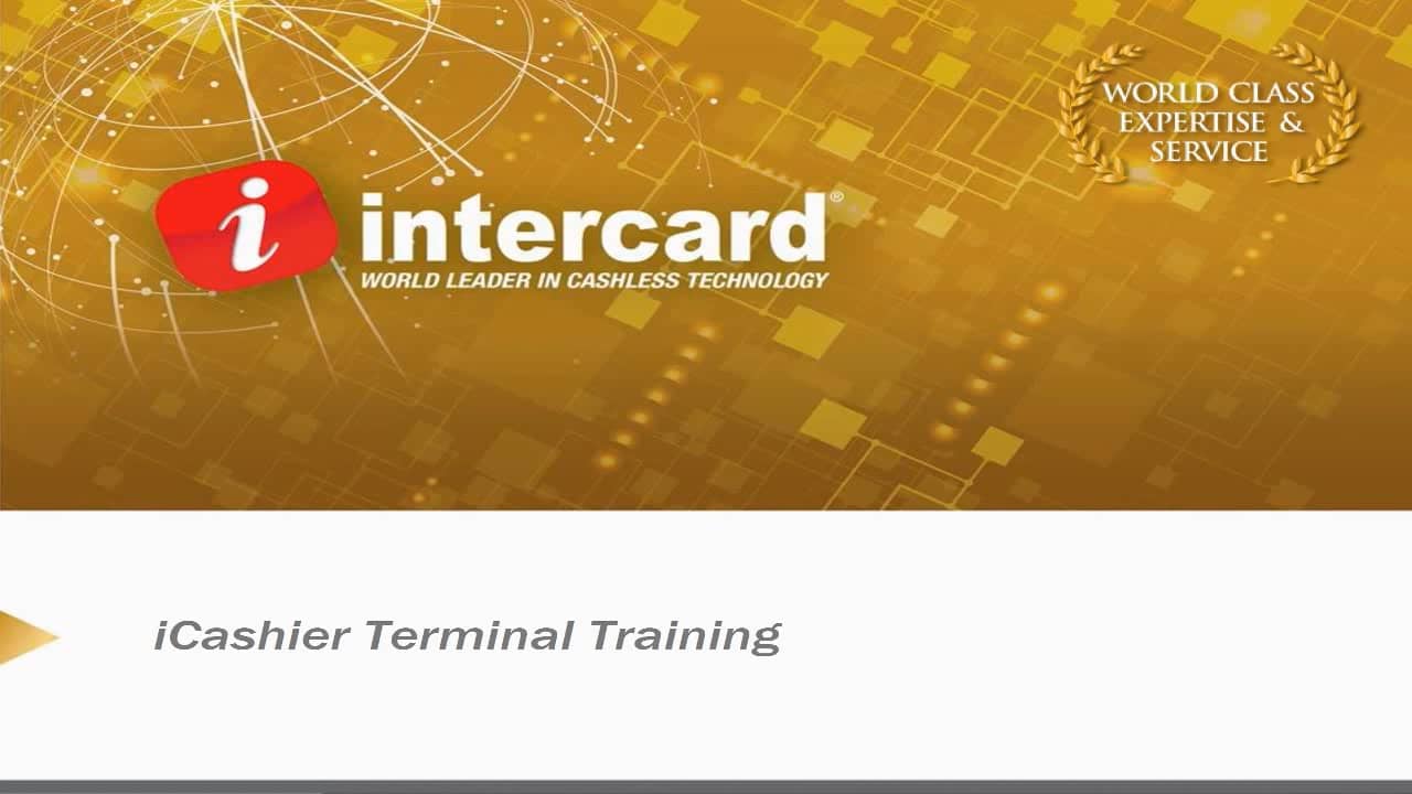 Intercard iCashier Terminal on Vimeo