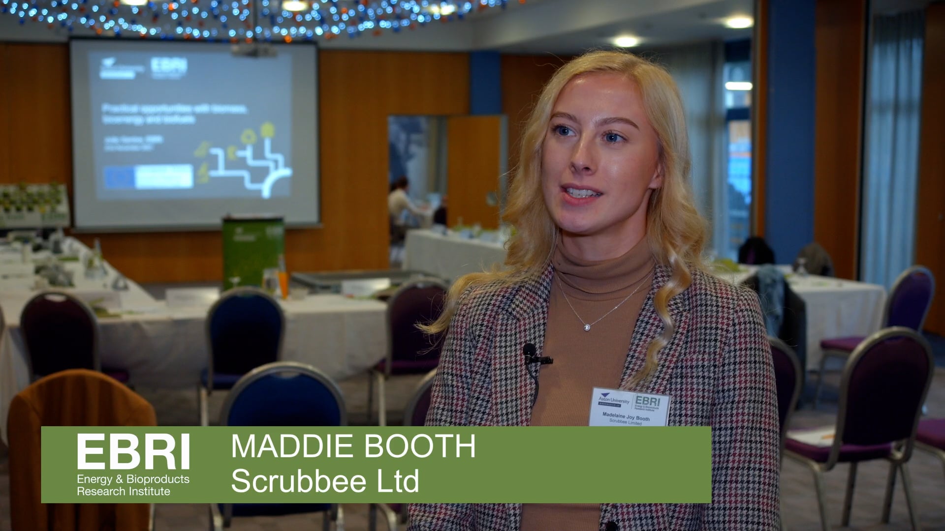 Maddie Booth, Scrubbee Ltd on Vimeo