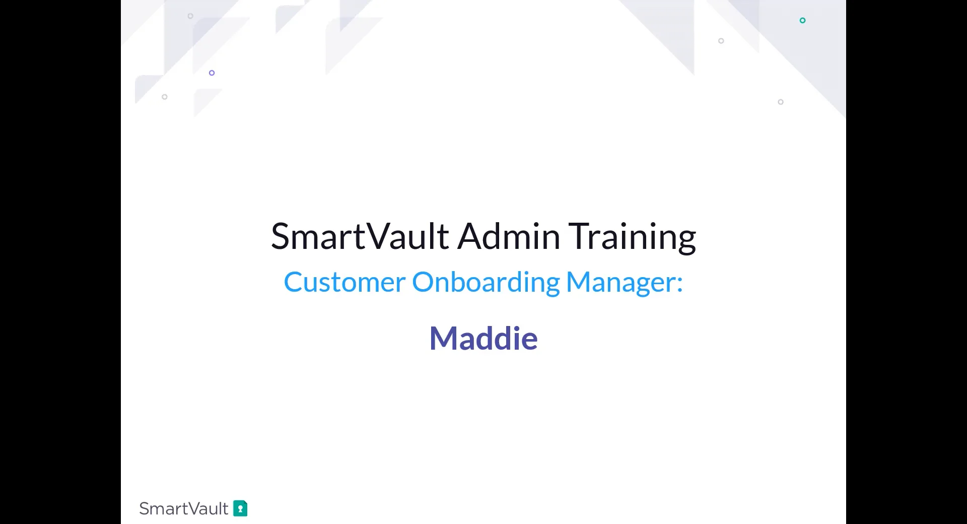 SmartVault Fundamentals in SmartVault on Vimeo